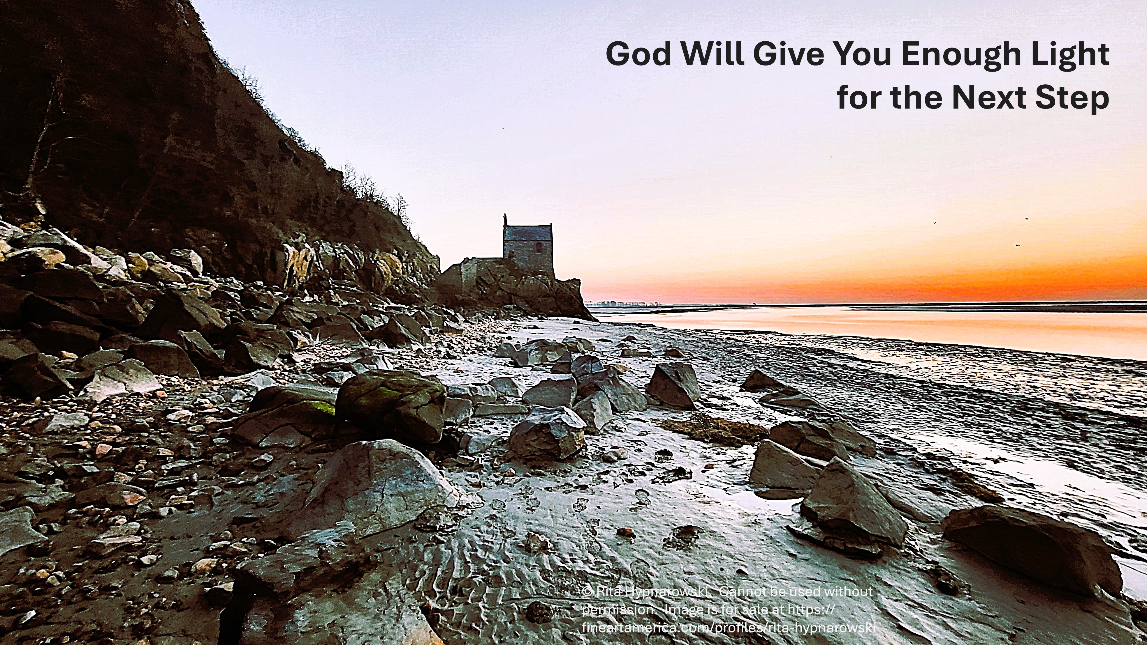 Psalm 119: God Gives You Enough Light – The Blessed Traveler